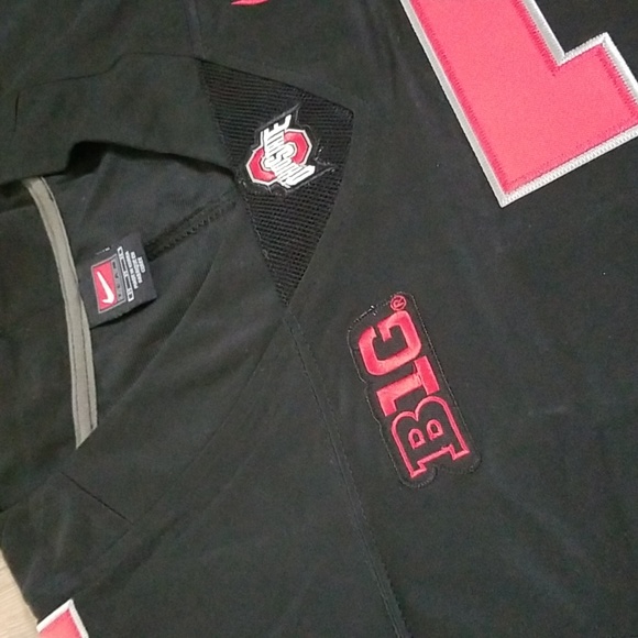 Shirts | Cj Cj Stroud Ohio State Black Fully Stitched Mens Sizes New | Poshmark